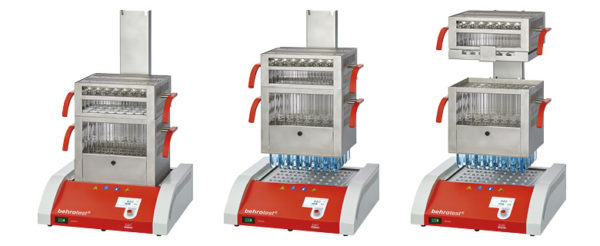Behr-Labor behrotest® Micro Kjeldahl Block Digestion System, with 16 ...
