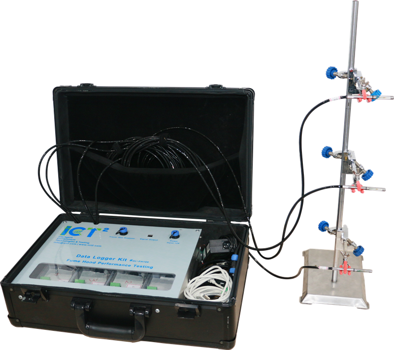 Fume Hood Complete Test Set according to ASHRAE 110-2016 (Hardware and ...